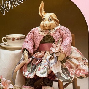 Bunny Sewing Pattern - Vintage - Collectible - Un-cut - Unique - Hand ...