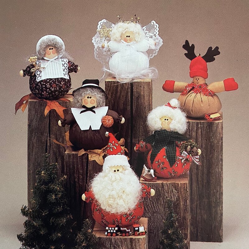 Santa Doll Pattern - Etsy