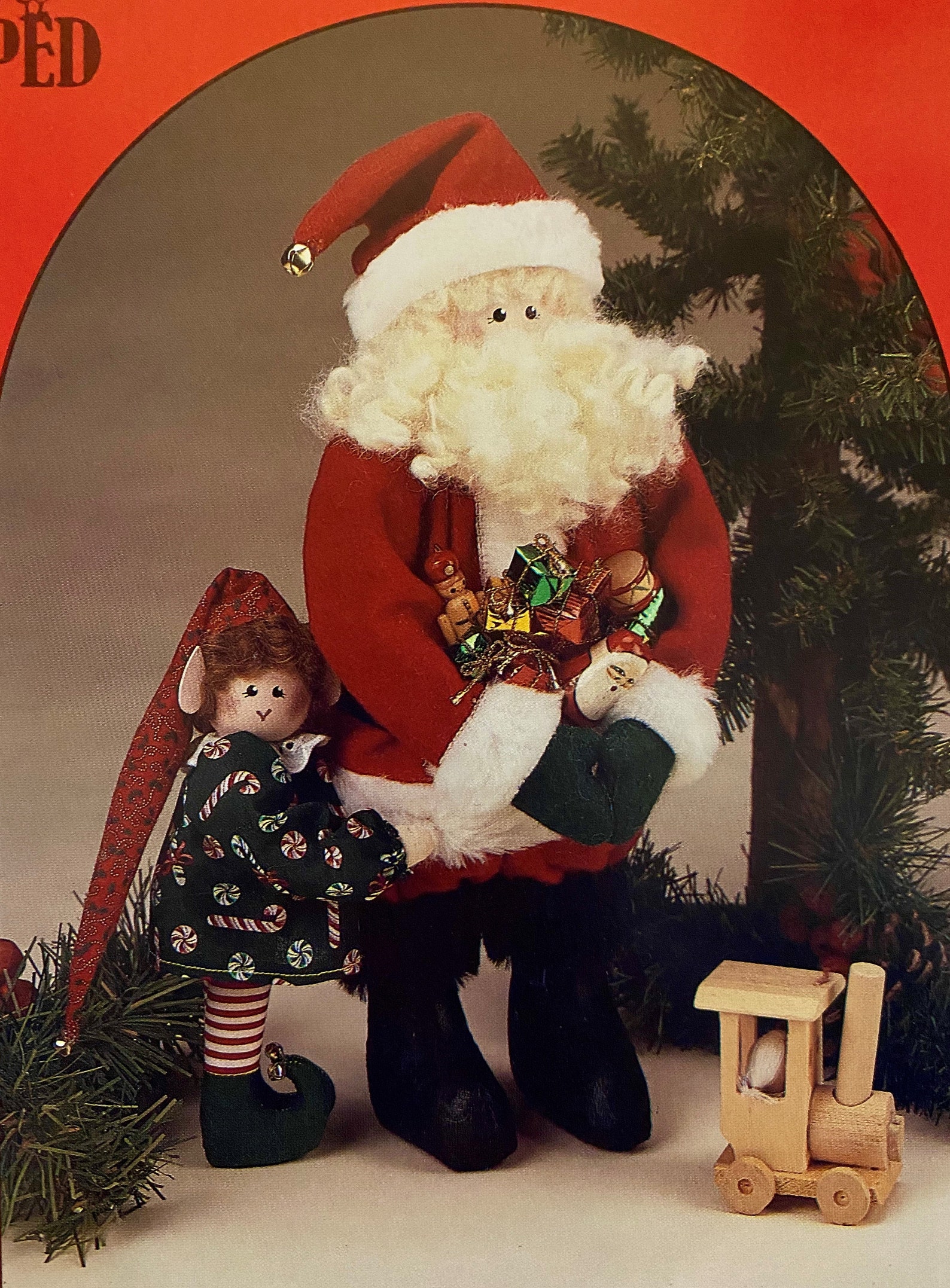 Sewing Pattern Santa and Elf - Popular - Best Seller - "santa and Me ...