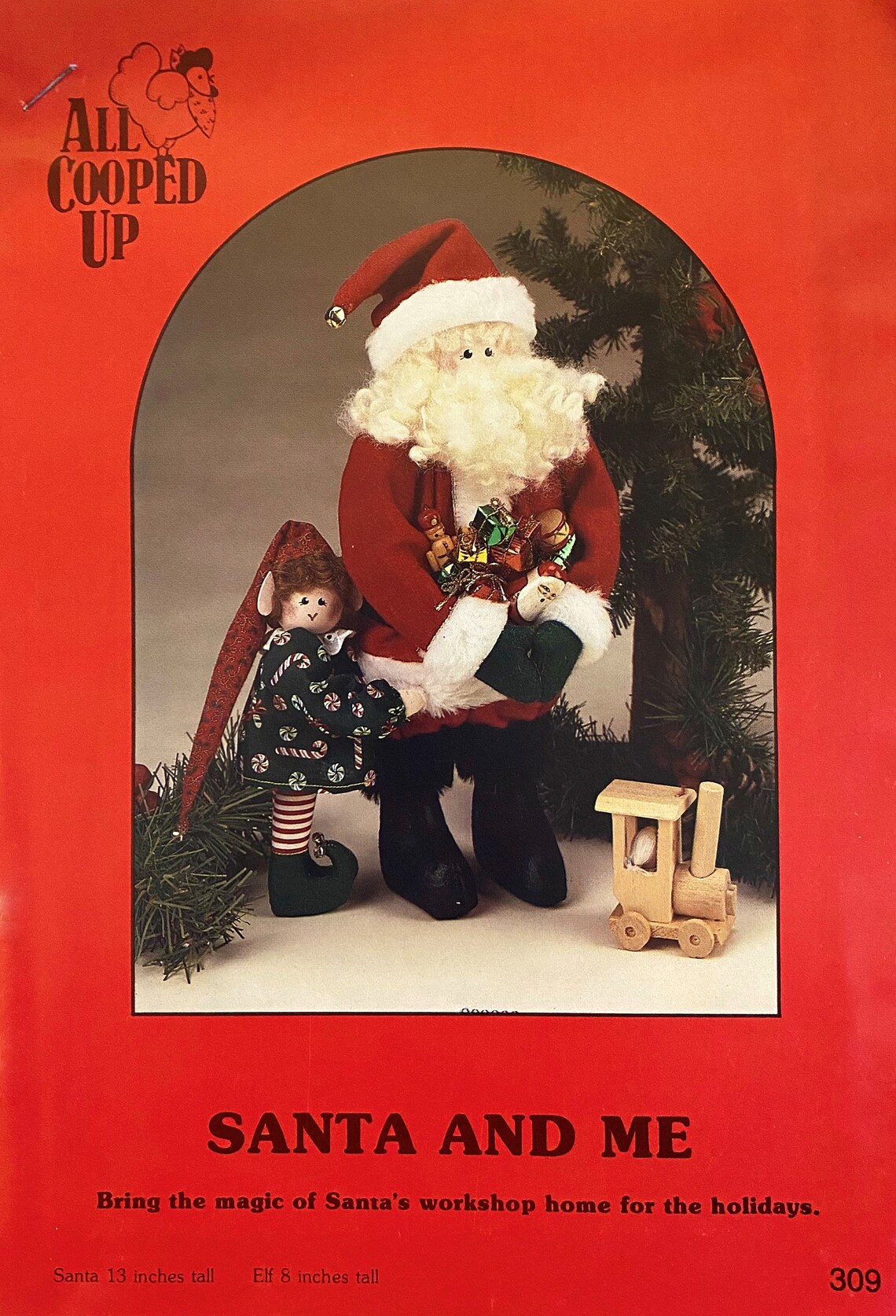 Sewing Pattern Santa and Elf - Popular - Best Seller - "santa and Me ...