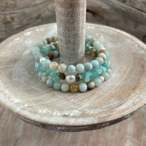 Pearl Stack Bracelet - Etsy