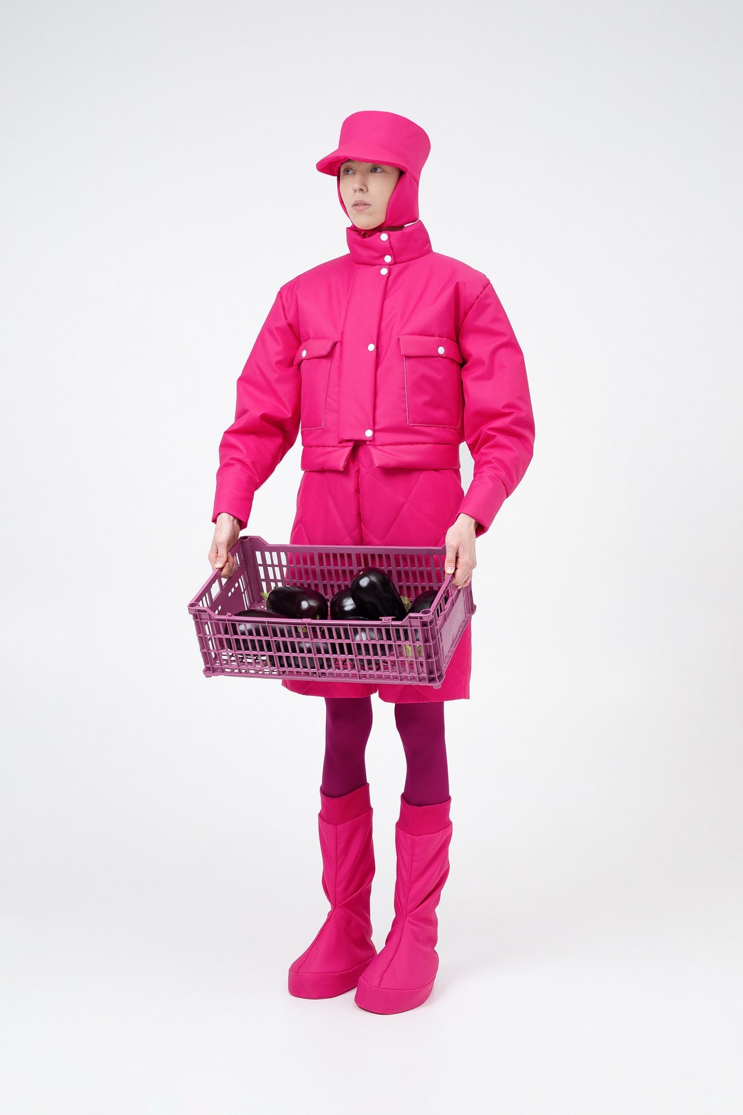 Fashion Designer Boomber Jacket, Skandinavian Street Fashion, Winter ...