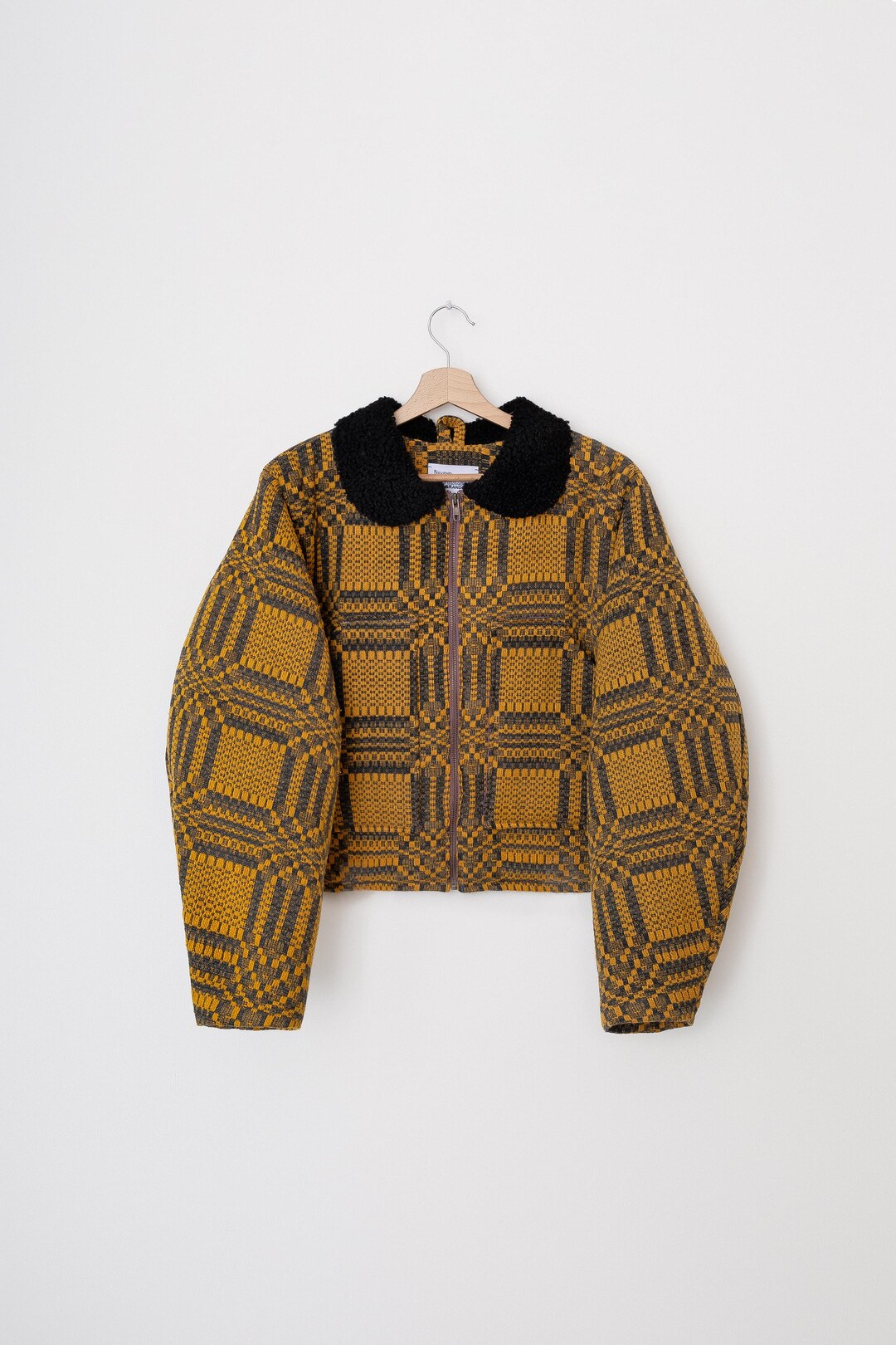 Authentic Lithuanian Weaving Jacket – Vintage Fabric Clothing, Cultural ...