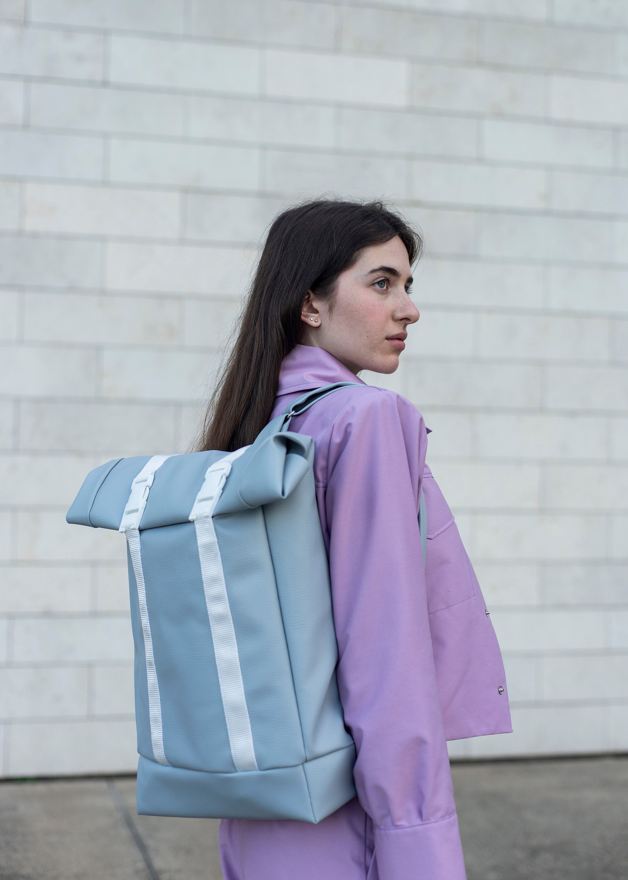 Street Style Backpack, Rall Top Bag, Unisex Style - Etsy