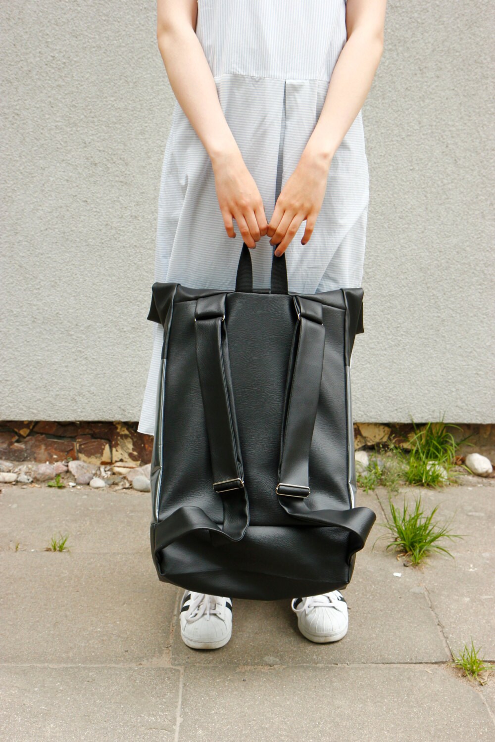 Unisex Backpack Backpack Handmade Bag Large Size Bag Super Large Size ...