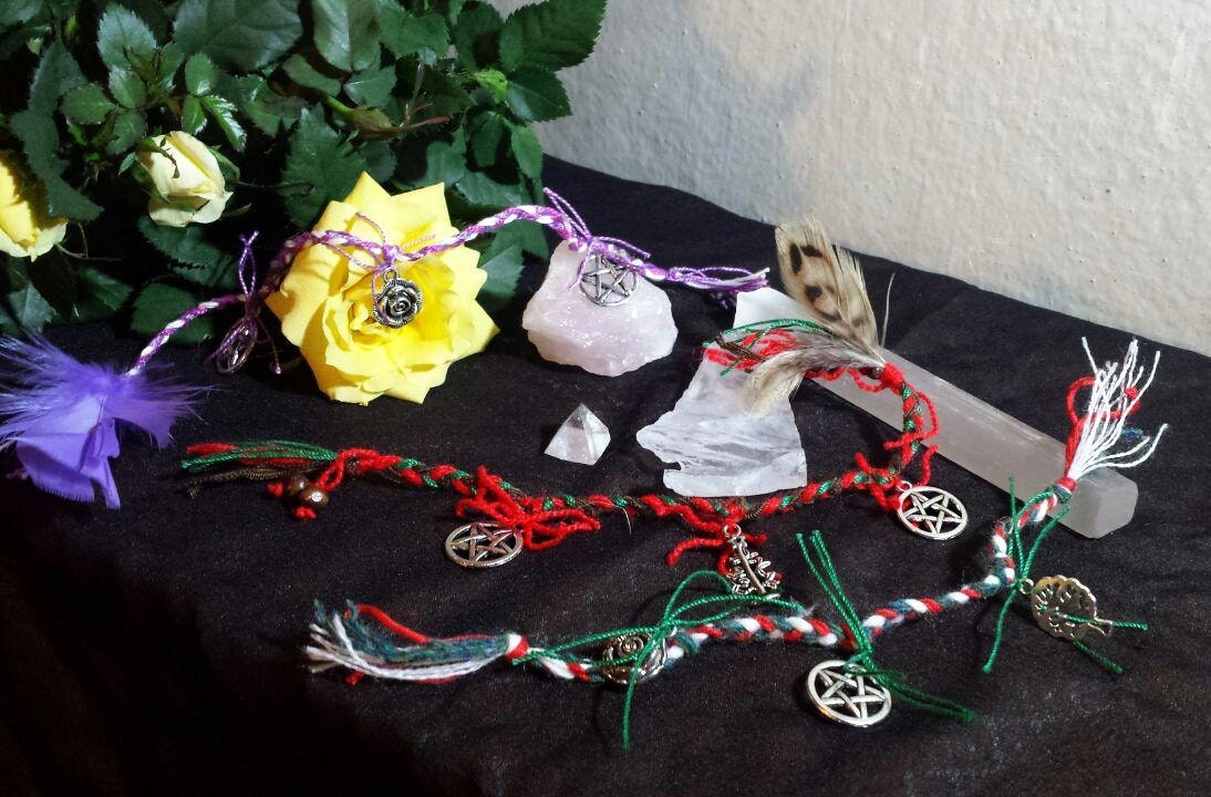 Witches Ladder Made to Order Elemental Witch Ritual Altar Tool Elements ...