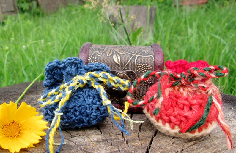 Tiny Pouch Spell Bag Case for Your Magickal Talisman Amulet Pagan ...