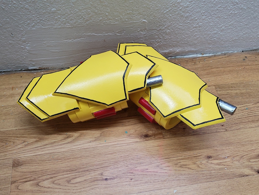 Yang's Ember Celica Gauntlets | RWBY (see Description for Sizing) - Etsy