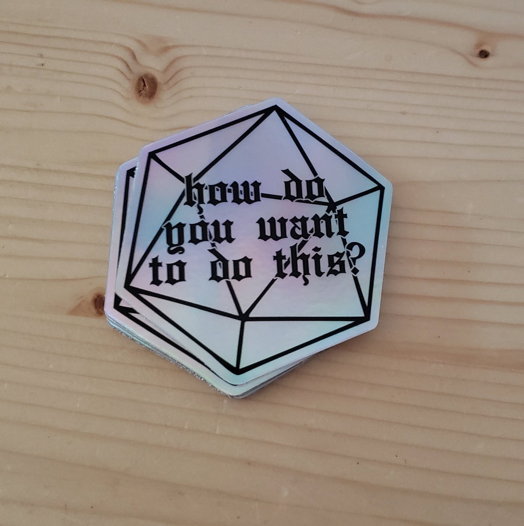 How Do You Want to Do This? Stickers - Etsy Hong Kong