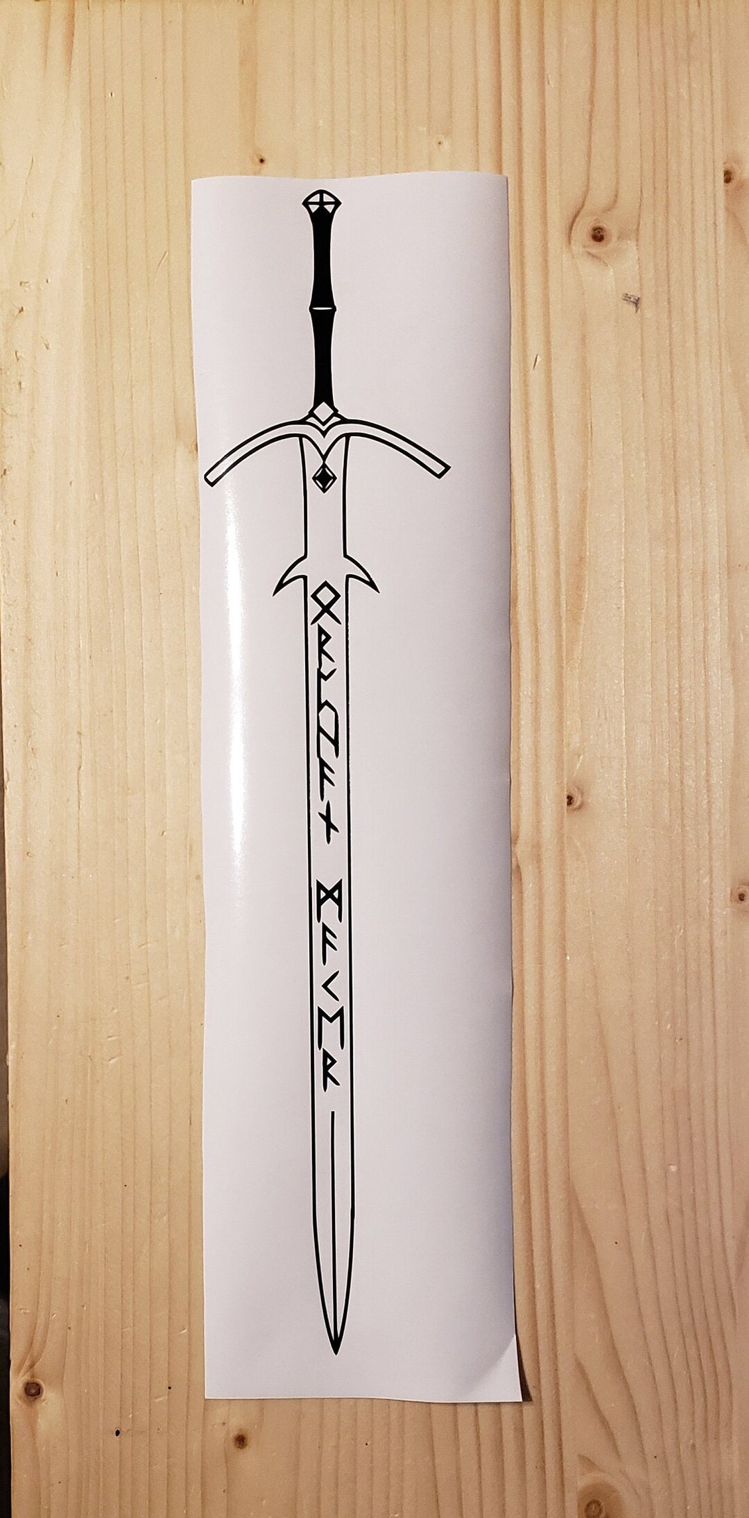 Orphan Maker Sword Decal - Etsy