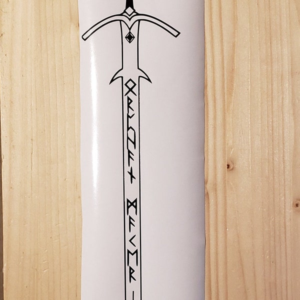Orphan Maker Sword Sticker - Etsy