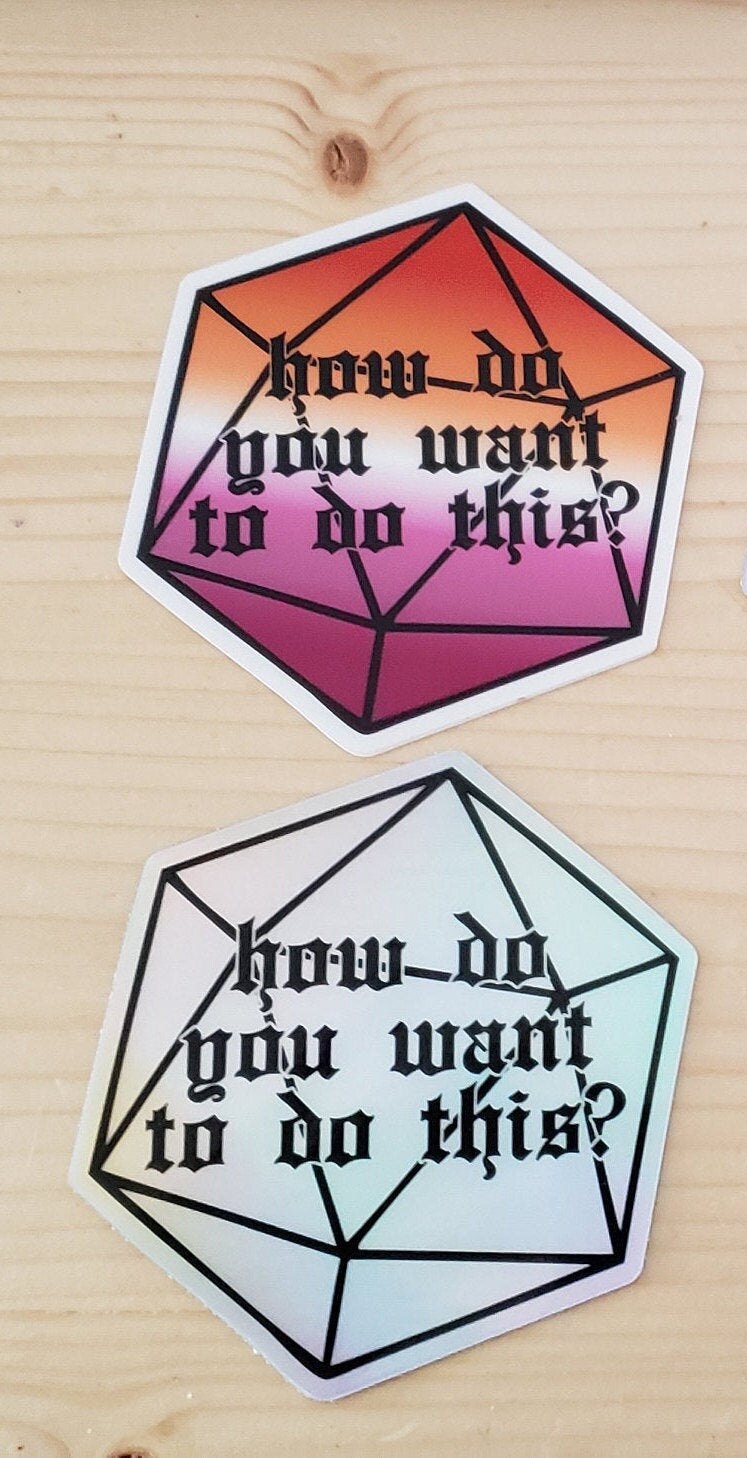 How Do You Want to Do This Stickers - Etsy Hong Kong
