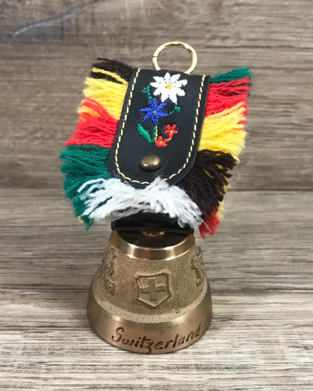 Vintage Switzerland Cow Bell Travel Souvenir - Etsy