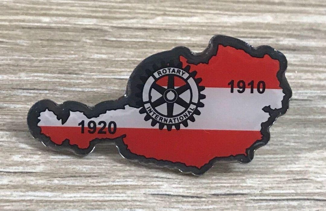 Rotary International 1910 1920 Red & White Lapel Hat Jacket Vest Shirt ...