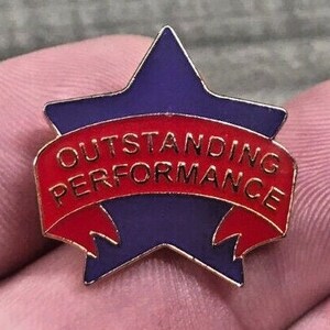 Outstanding Performance Recognition Award Star Lapel Hat Jacket ...