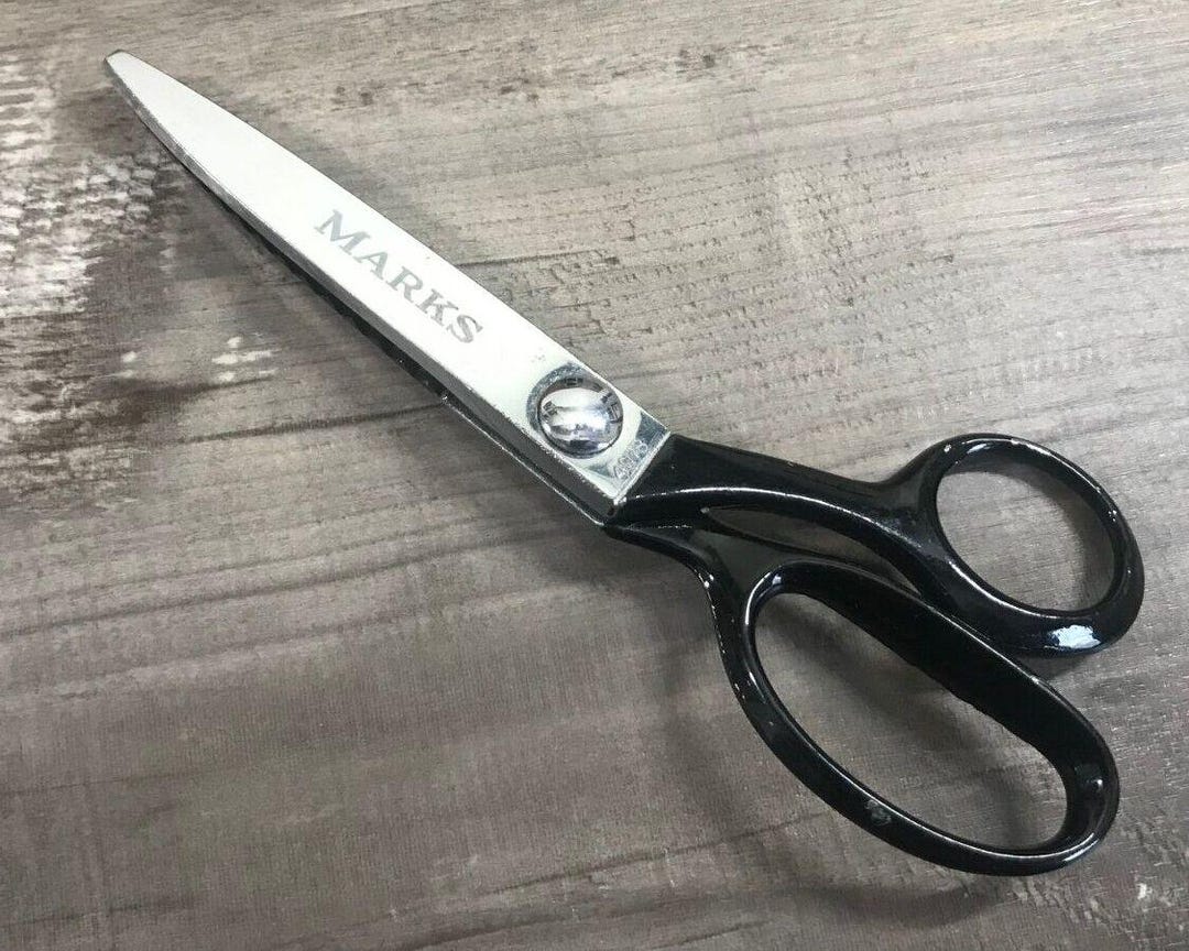 Marks Pinking Shears Sewing Scissors Made in Brazil 407B - Etsy