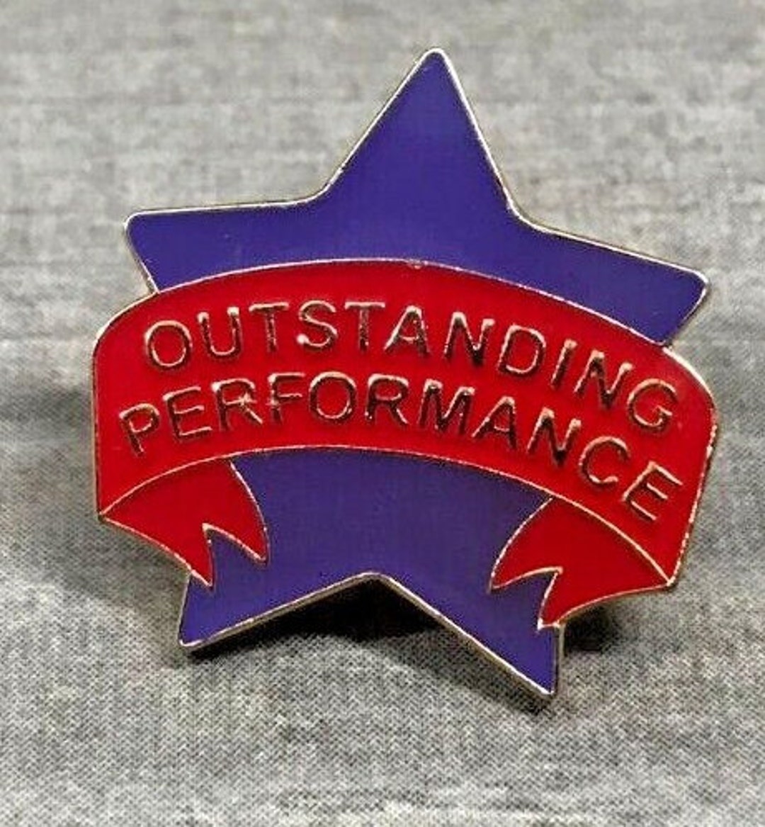 Outstanding Performance Recognition Award Star Lapel Hat Jacket ...