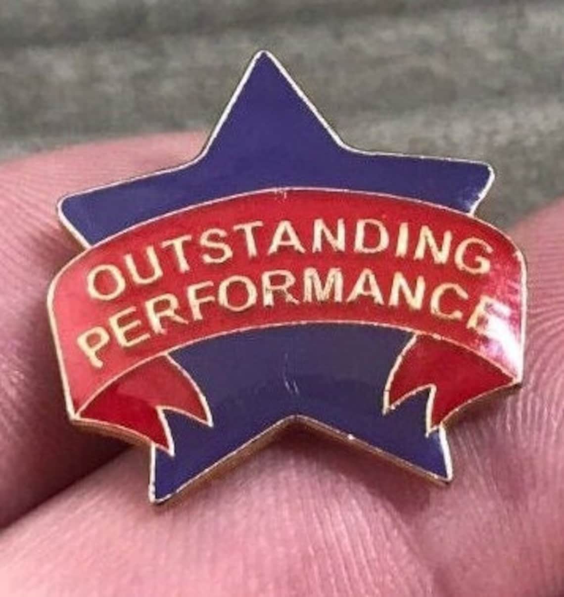 Outstanding Performance Recognition Award Star Lapel Hat Jacket ...
