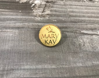 Gold Mary Kay Pin - Etsy