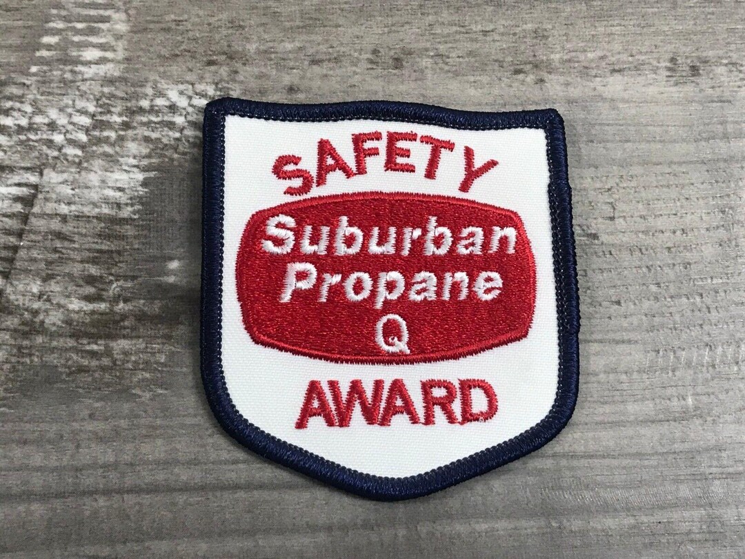 Vintage Suburban Propane Q Safety Award Patch - Etsy