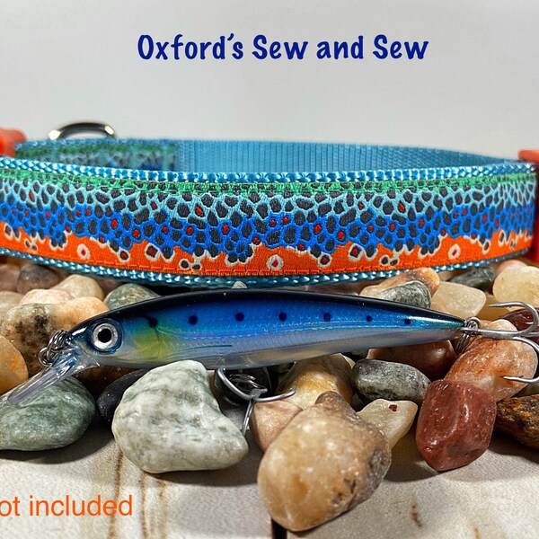 Fishing Dog Collar - Etsy