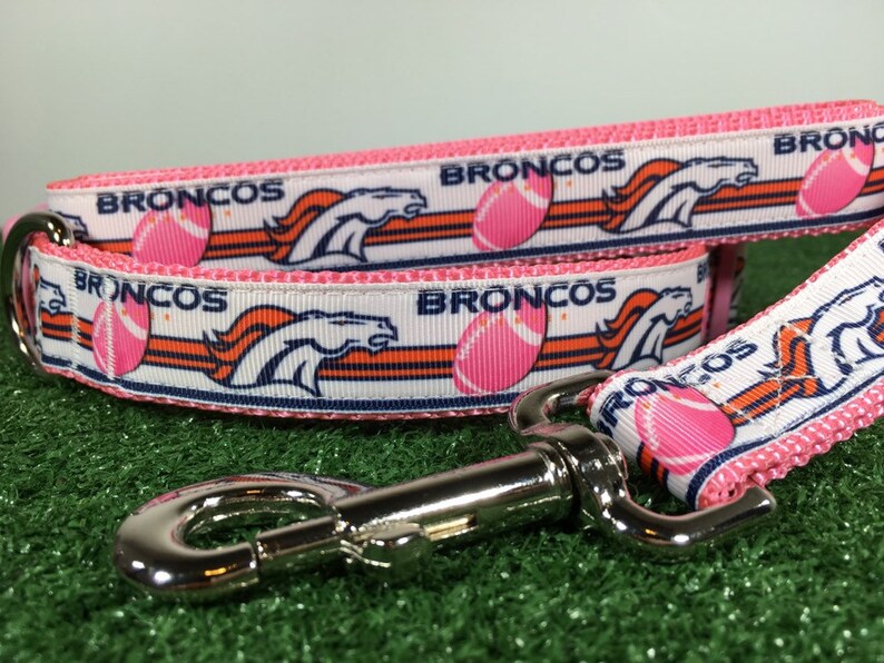 Denver Broncos Pink Female Football Sports Large and Medium | Etsy