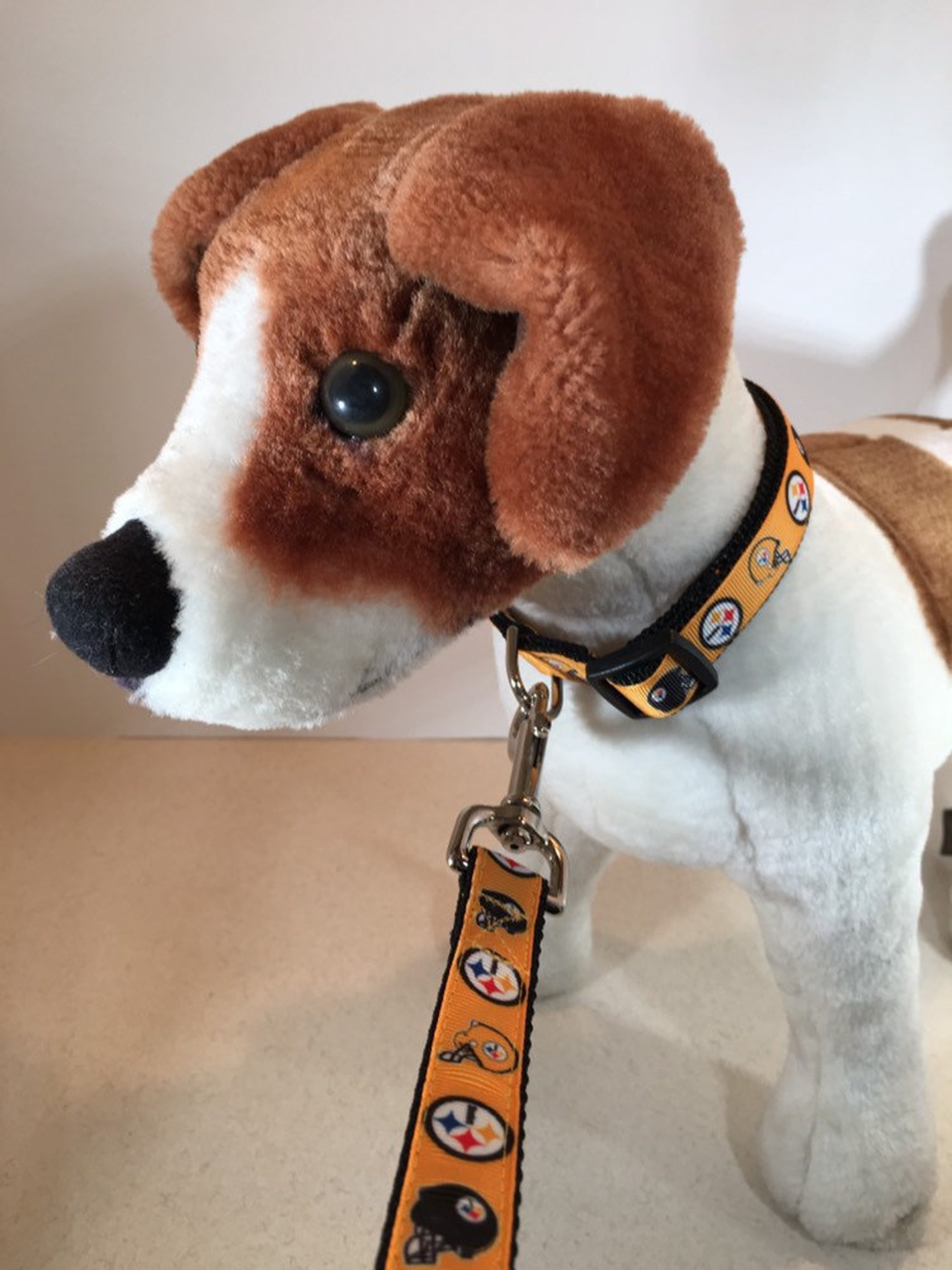 Pittsburgh Steelers Gold Football Sports Team Dog Collar & | Etsy