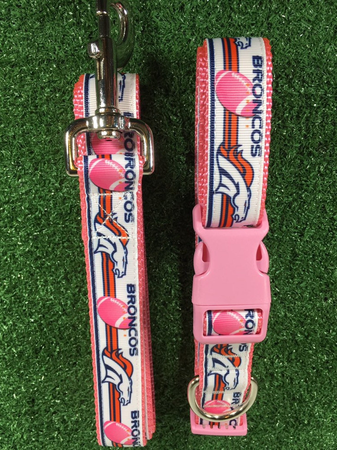 Denver Broncos Pink Female Football Sports Large and Medium - Etsy