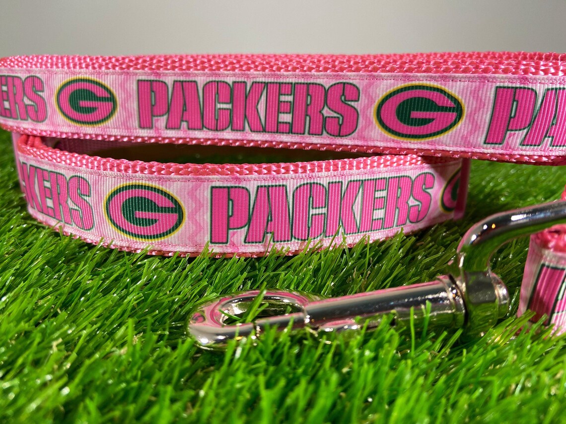 Pink Green Bay Packers Female Dog 1 Sports Football XL - Etsy