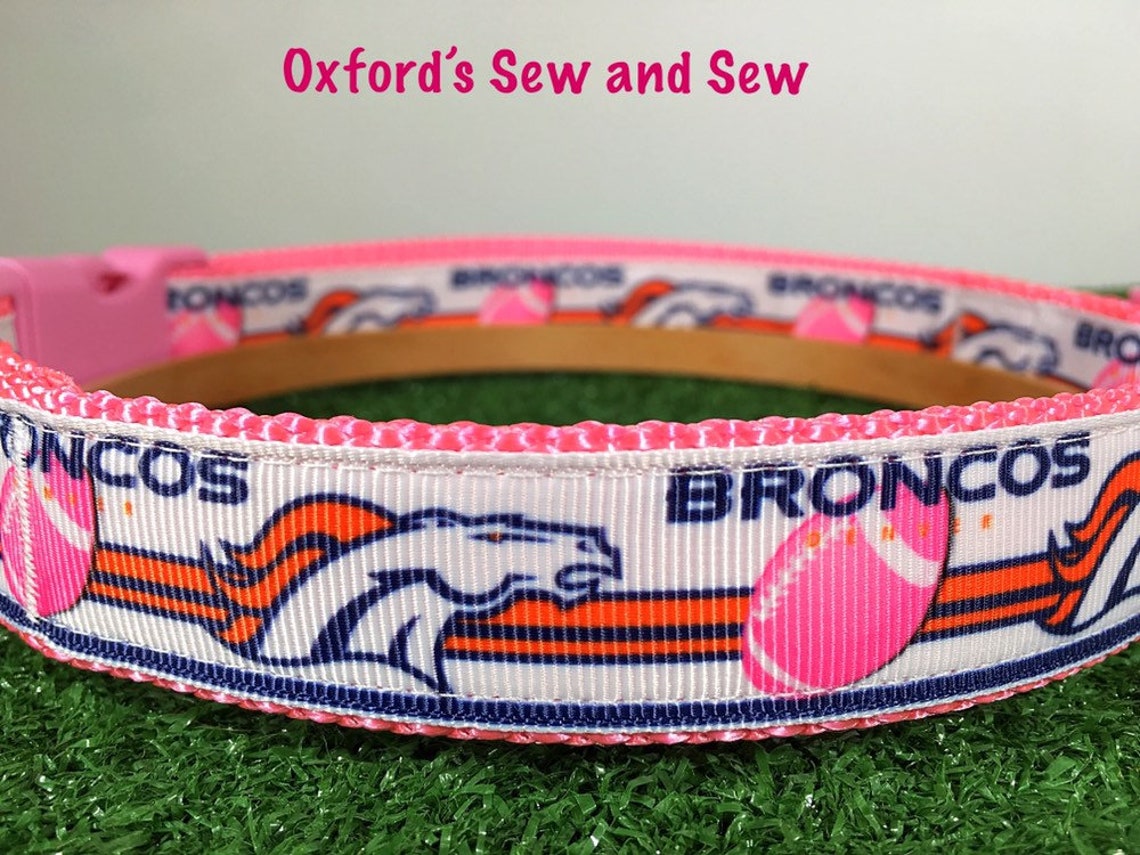 Denver Broncos Pink Female Football Sports Large and Medium - Etsy