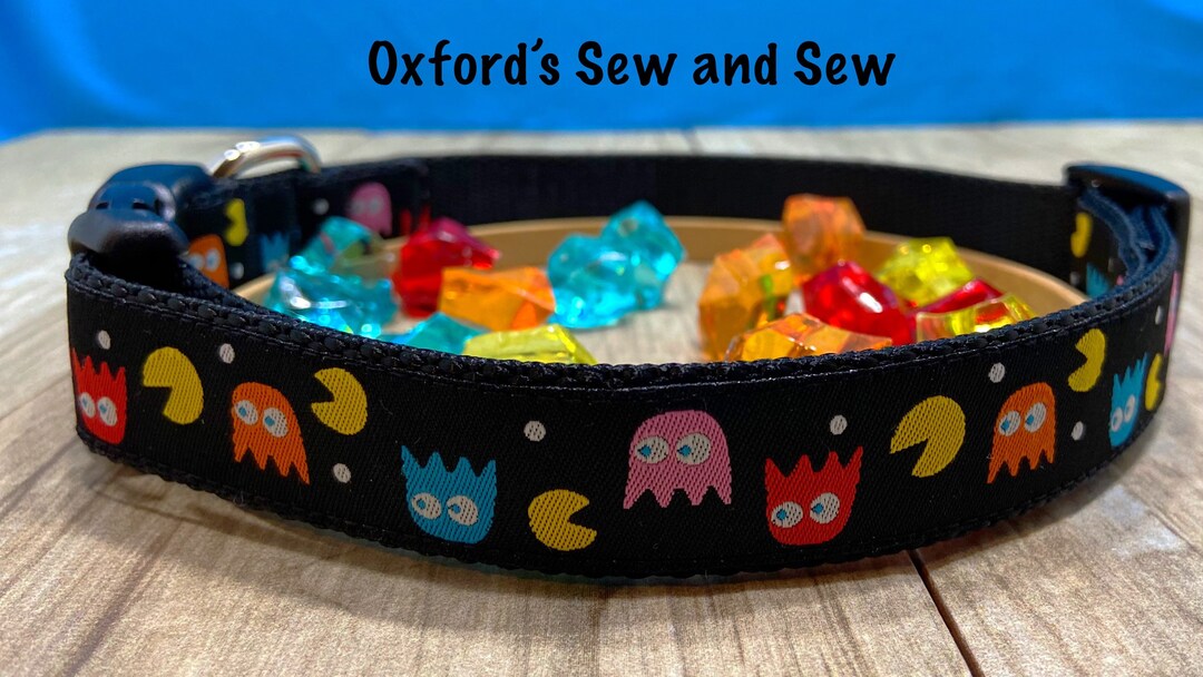 Pac Man Fever Dog Collar All Sizes - Etsy