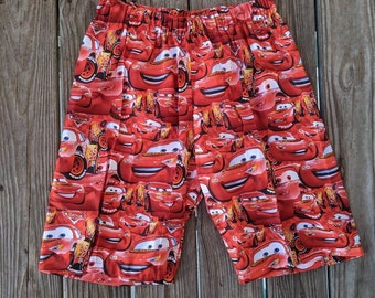 Lightning Mcqueen Shorts - Etsy