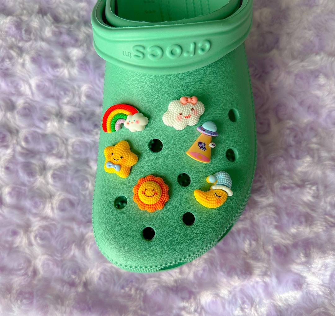 Crocs Charms Crochet Charm Cute Crocs Charms Kawaii Crocs Charms Space ...