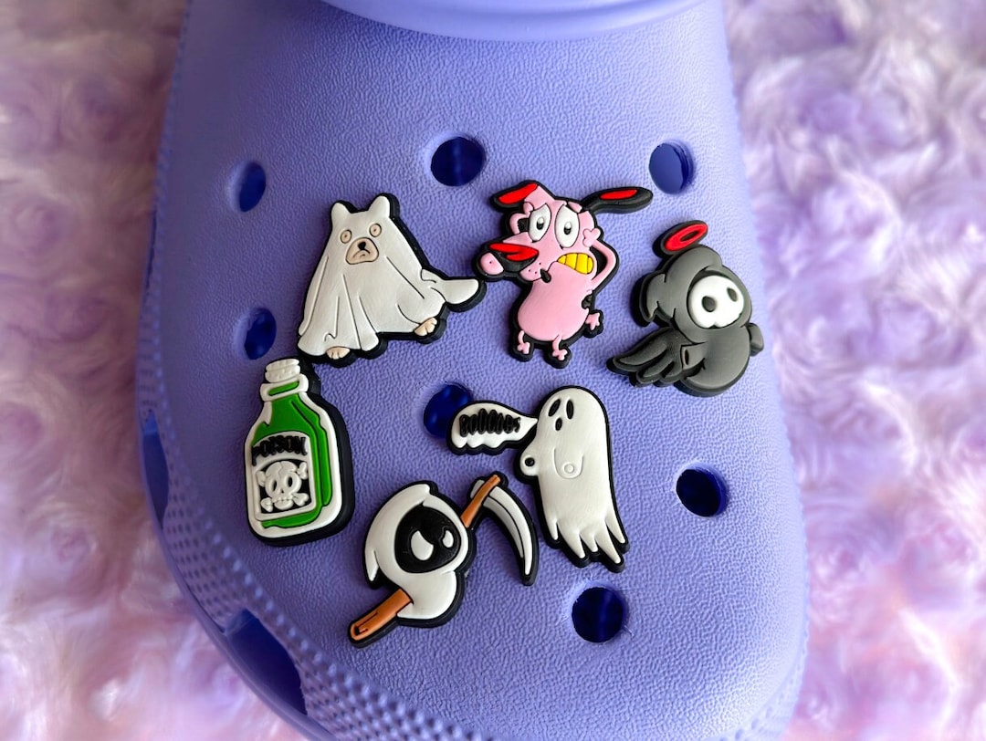 Spooky Croc Charms Ghost Charms Croc Charms Croc Jibbitz Horror Charm ...