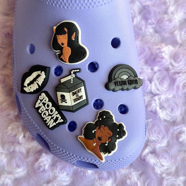 Goth Crocs - Etsy