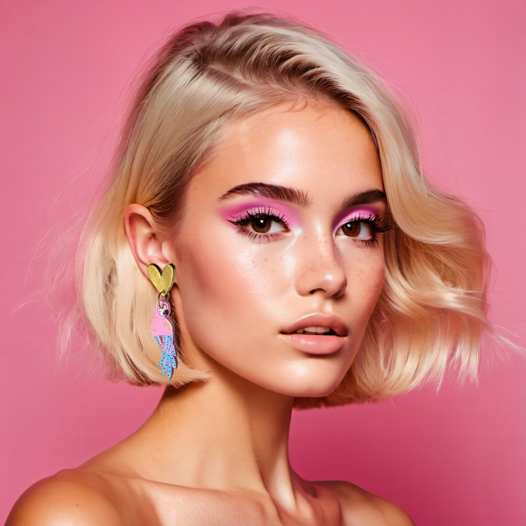 Parrot Earrings, Toucan Jewelry, Bird Earrings, Cockatoo Earrings ...