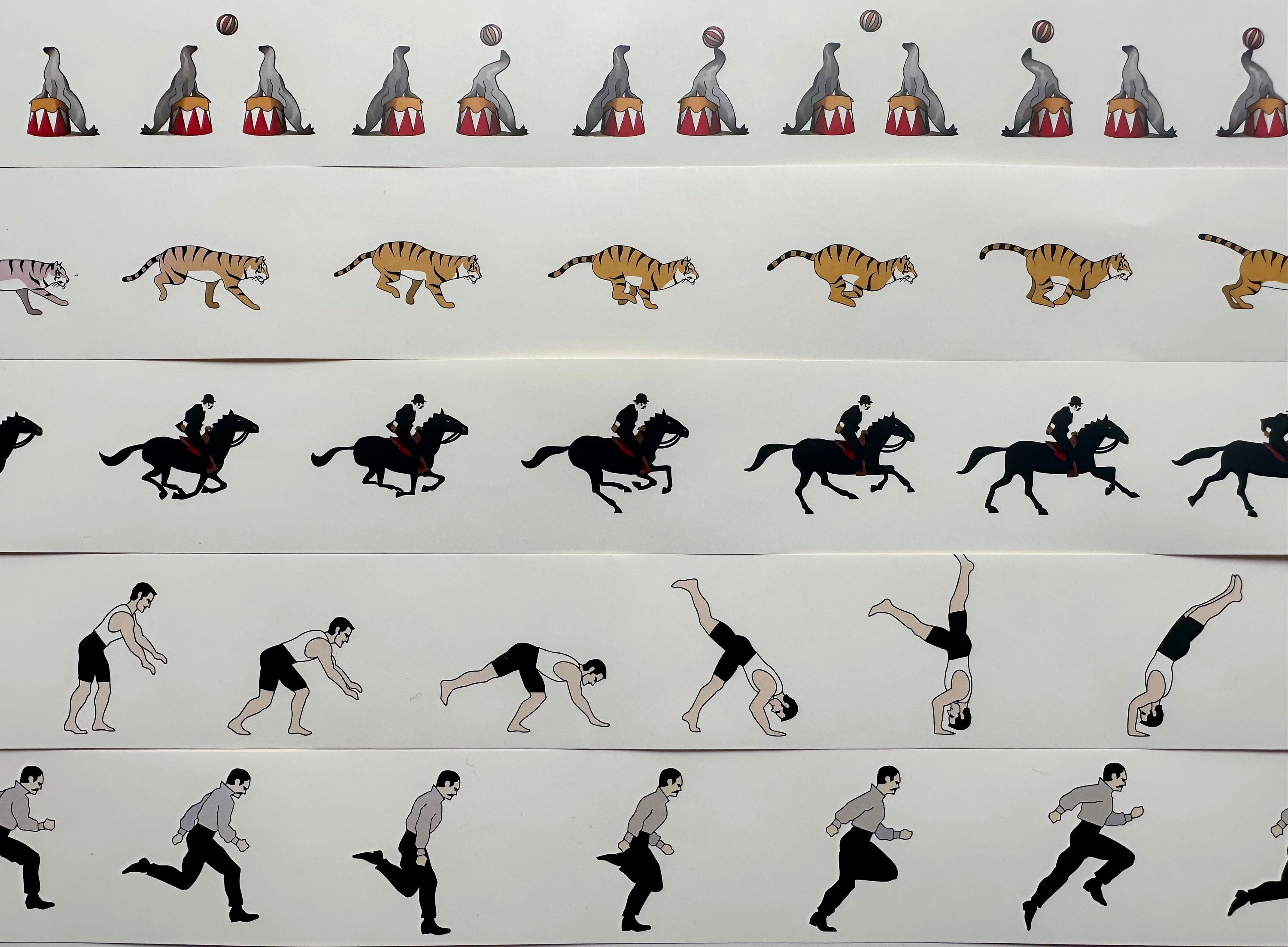 Zoetrope Animation Toy Medium Black Colourway - Etsy