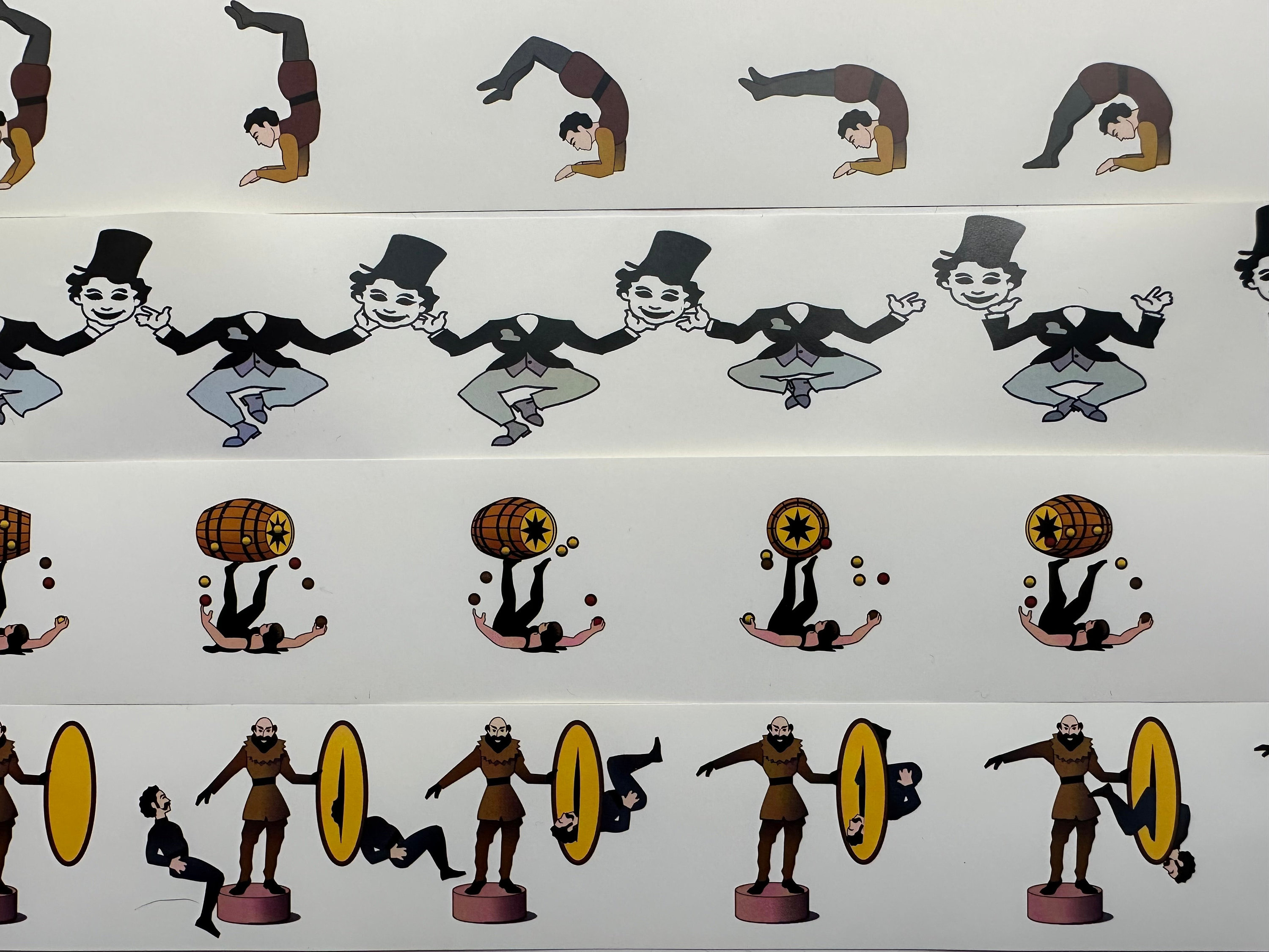 Zoetrope Animation Toy Medium Black Colourway - Etsy