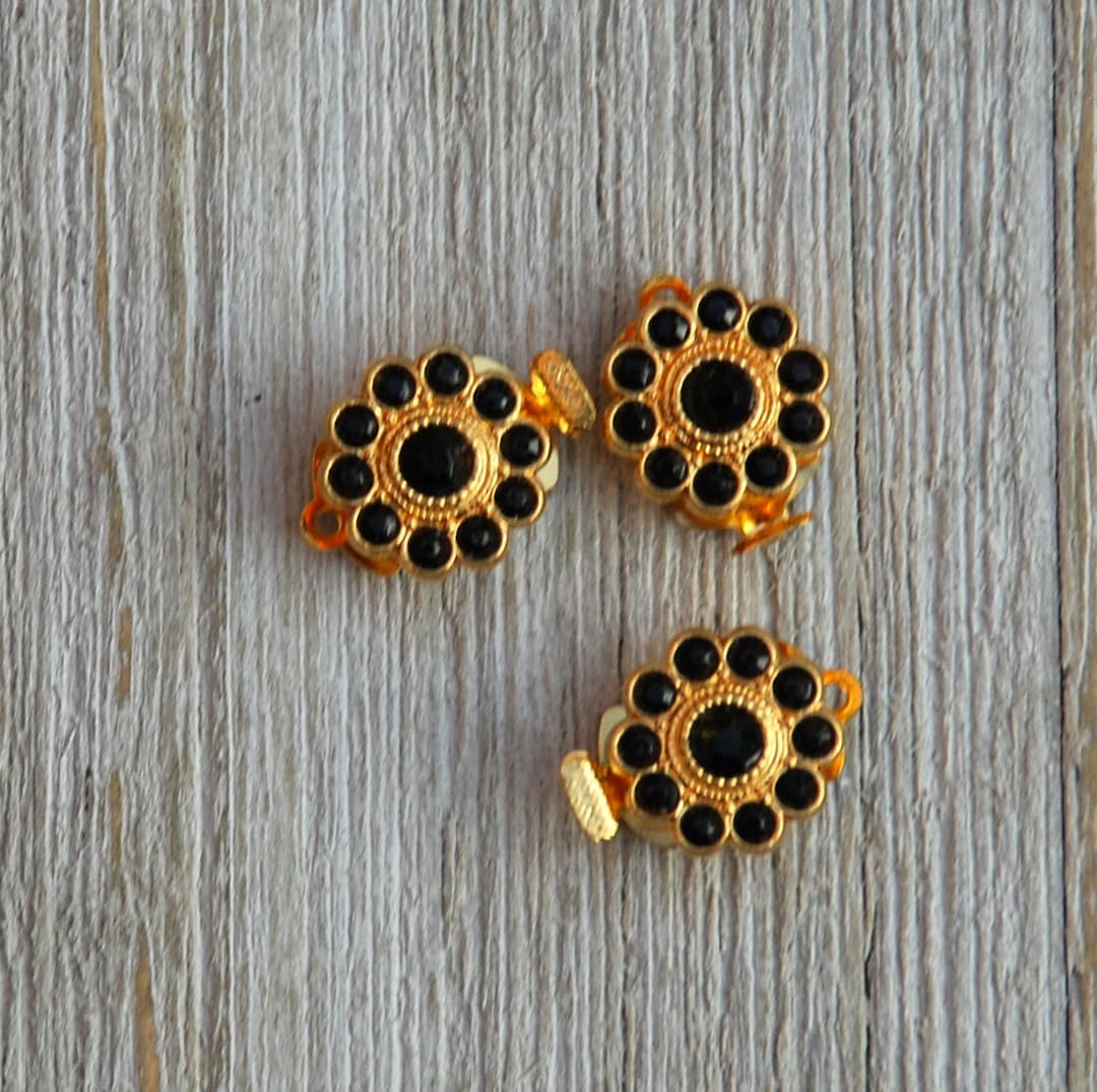 Cierre de collar en capas, cierre espaciador, cierre desenredado ...