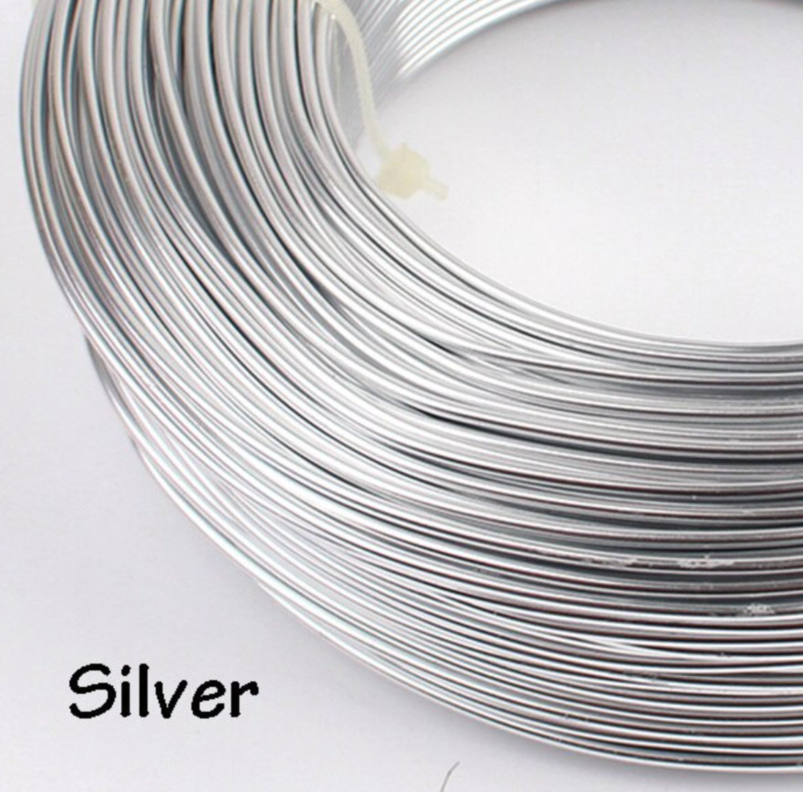 Aluminum Silver Jewelry Wire Roll Round Wire 9ga Wire 3 Mm - Etsy