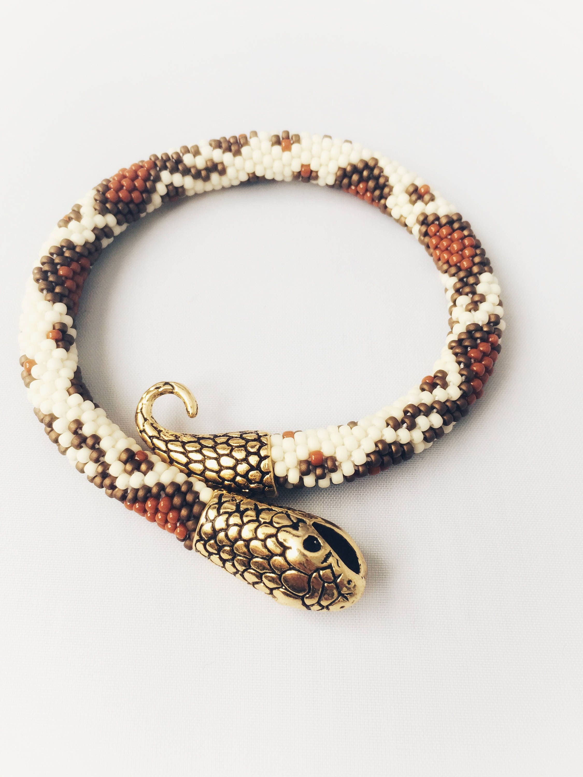 Snake Clasp, End Snake Caps, Gold Snake Clasp, Jewelry Closures ...