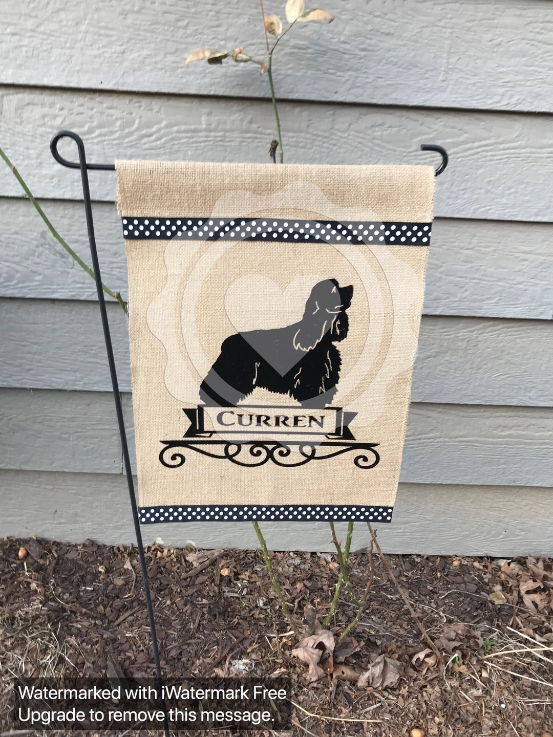 Cocker Spaniel/dog/spaniel/cocker Spaniel Garden Flag/personalized/dog ...