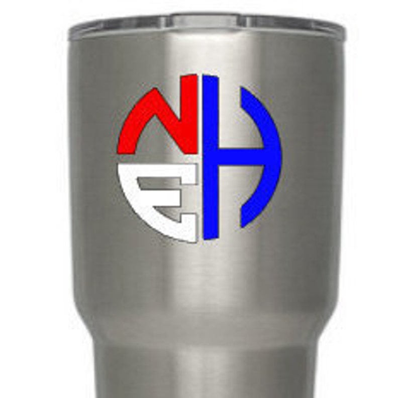 Monogram Yeti Rambler Tumbler Decal Great Ts Groomsmen Etsy