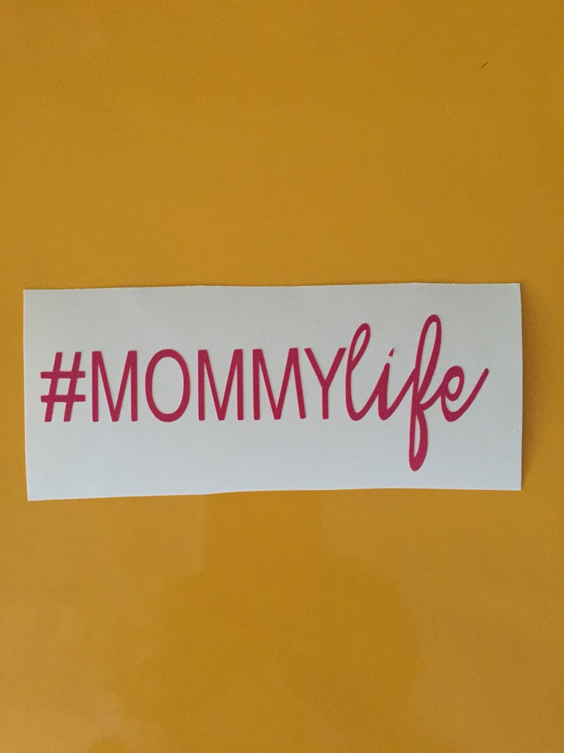 Mommy life decal Mom Life Mommy Life car decal Mommy life | Etsy