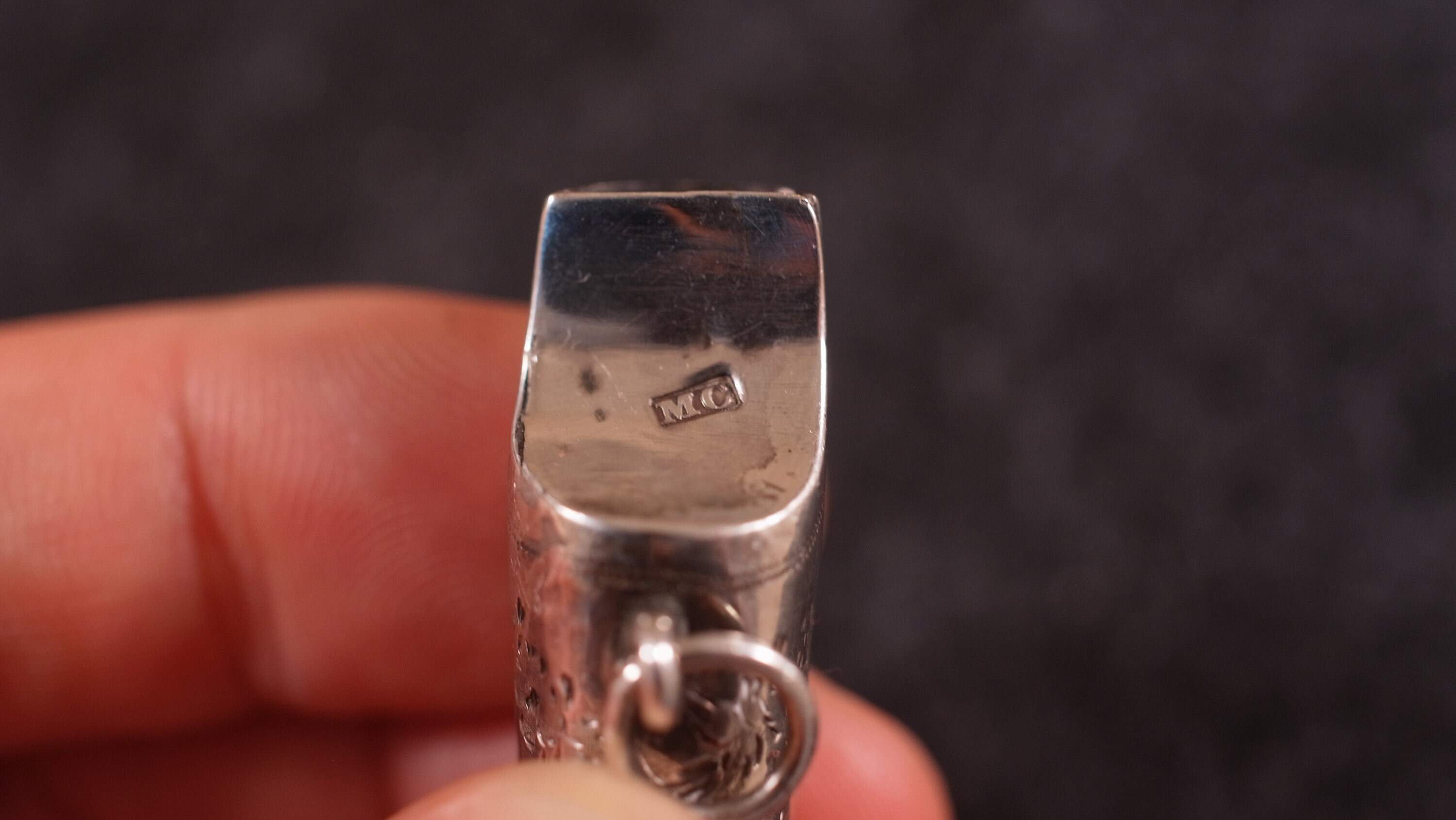 Antique British London Silversmith Mary Chawner Silver Flute - Etsy