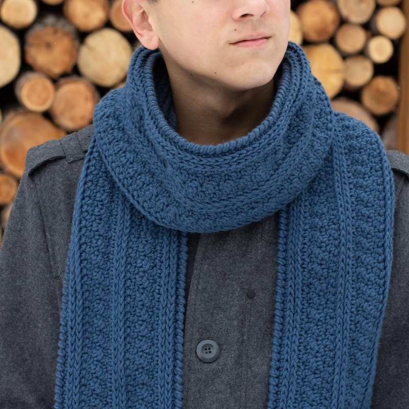 Man Cowl Crochet Pattern - Etsy