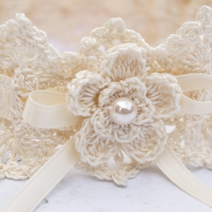 Crochet Bridal Garter Pattern, DIGITAL PDF DOWNLOAD, Vintage Lace ...