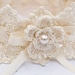 Crochet Bridal Garter Pattern DIGITAL PDF DOWNLOAD Vintage Style Lace ...