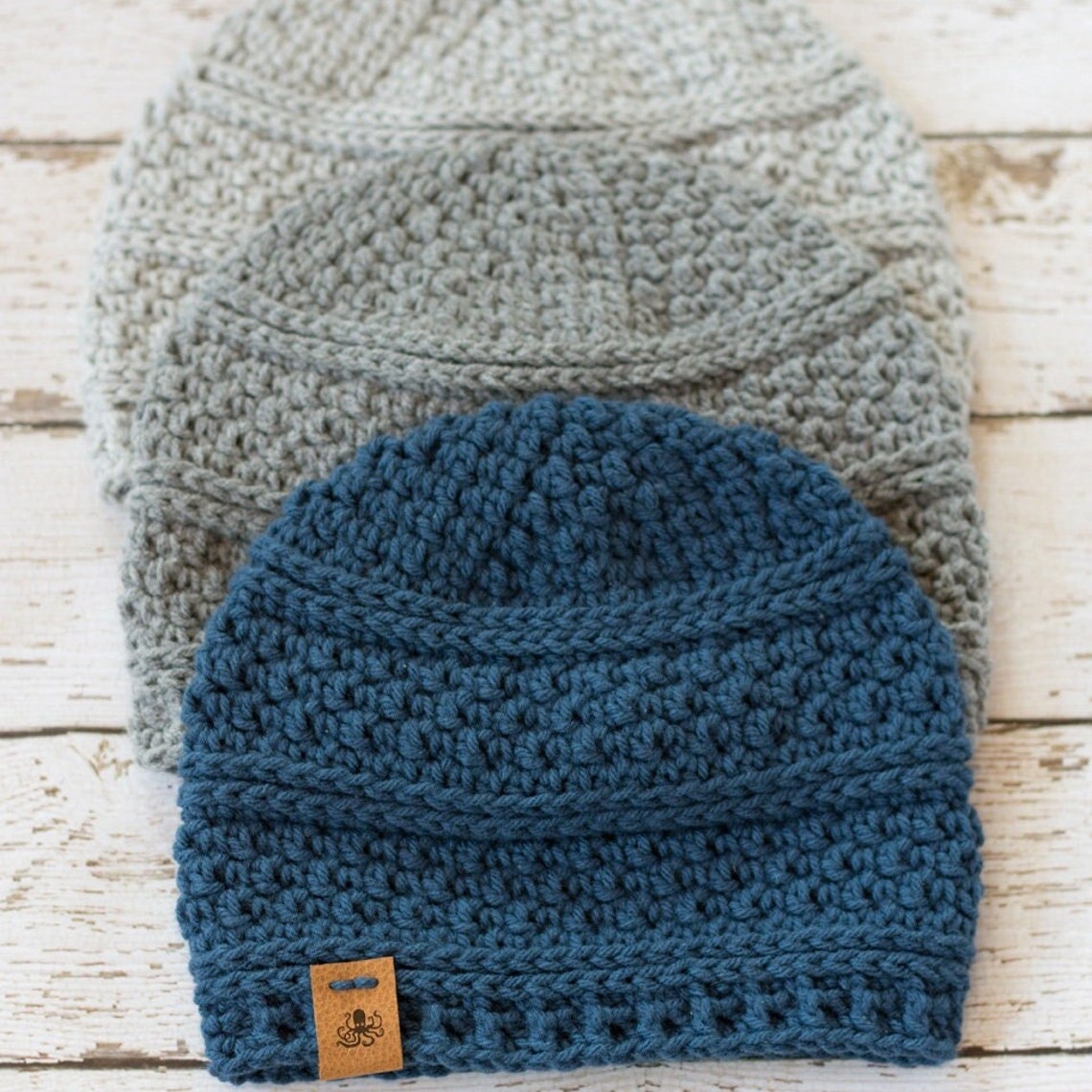 Men's Crochet Hat Pattern PDF DIGITAL DOWNLOAD Easy - Etsy Canada
