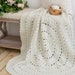 Round Crochet Blanket Pattern: Lacy Shell Design (digital PDF Download ...